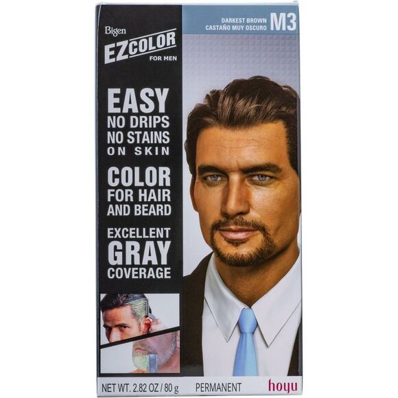 Bigen | Hair | Bigen Ez Color For Men Kit M3 Darkest Brown | Poshmark